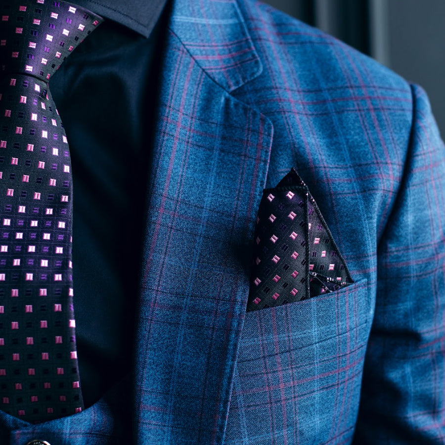 6 Piece Tie Set – ADAMRYAN SUITS INC.